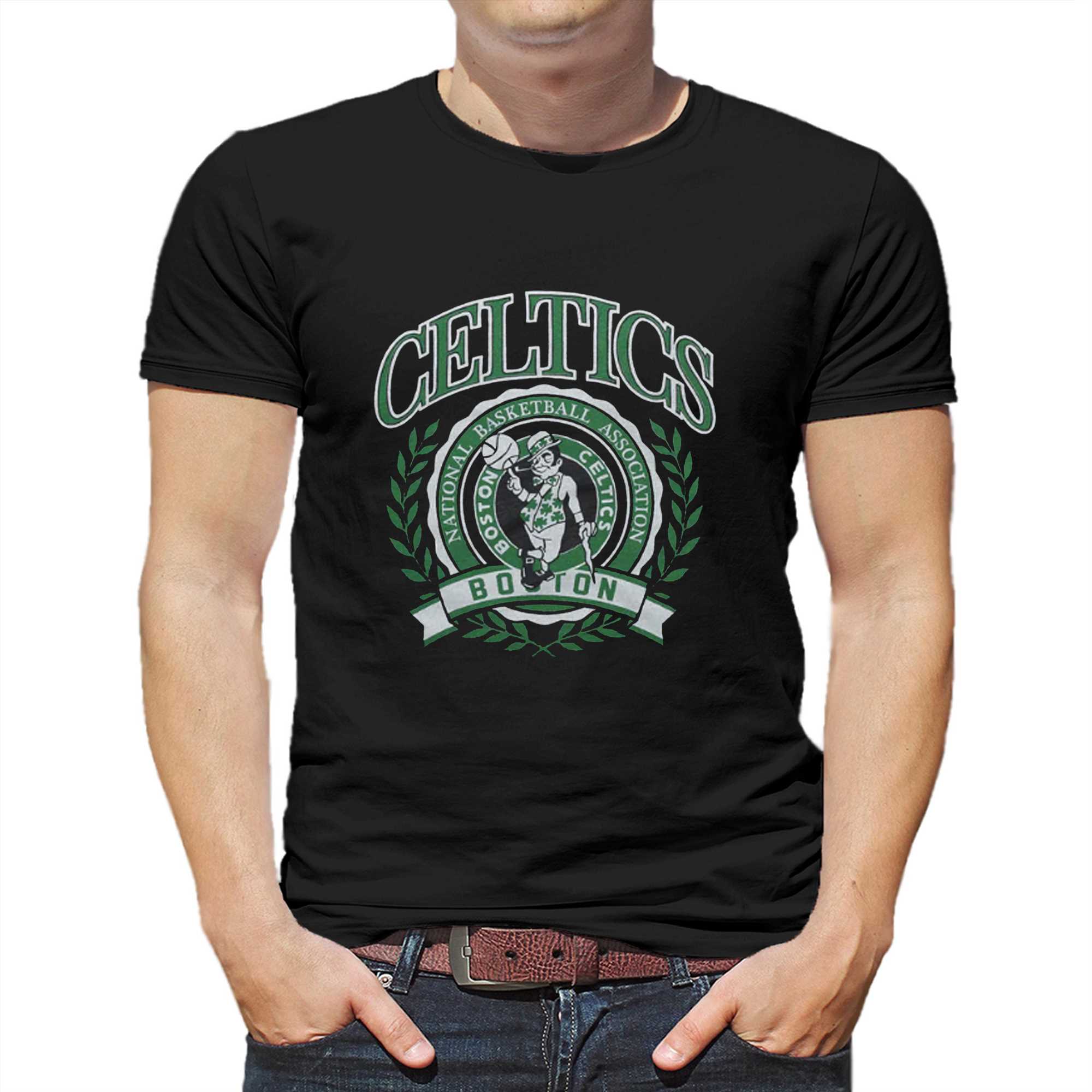 Boston Celtics Crest T-Shirt - Shibtee Clothing