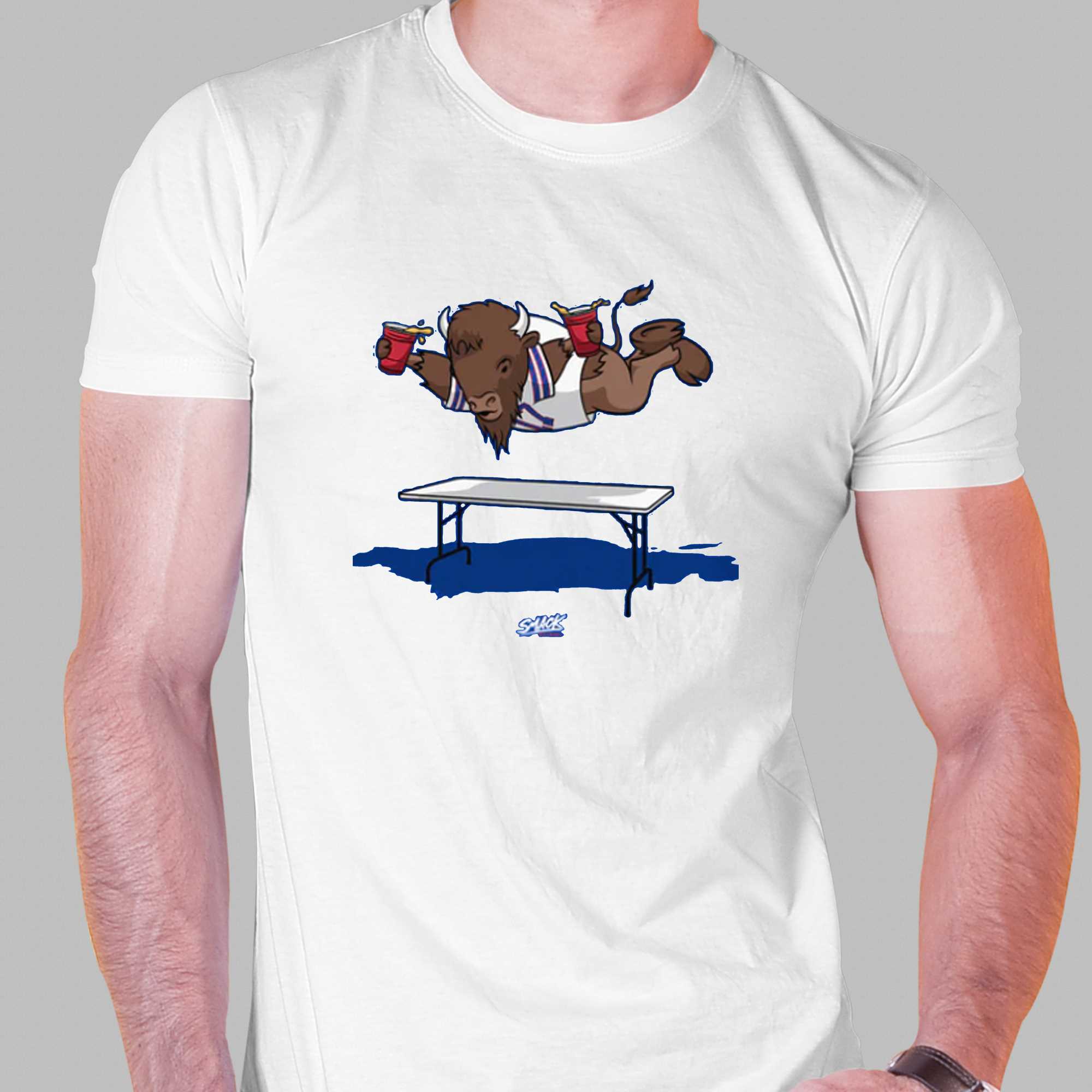 Smash Tables Shirt Buffalo Pro Football Fan Apparel - Shibtee Clothing
