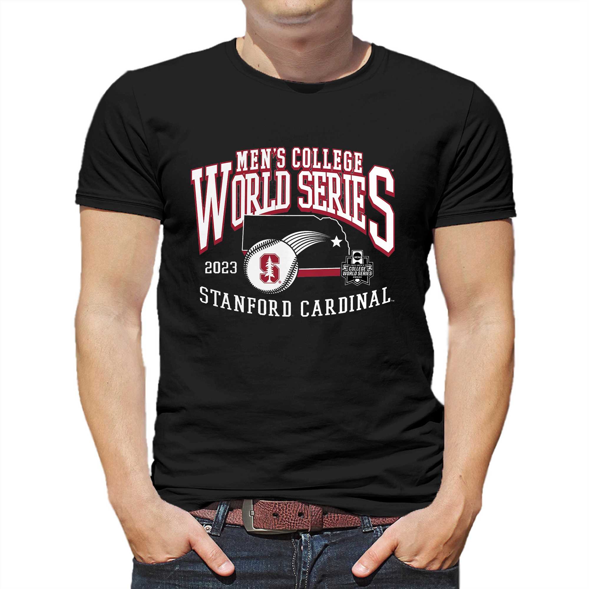 Stanford Cardinal 2023 Ncaa Baseball College World Series T-Shirt ...