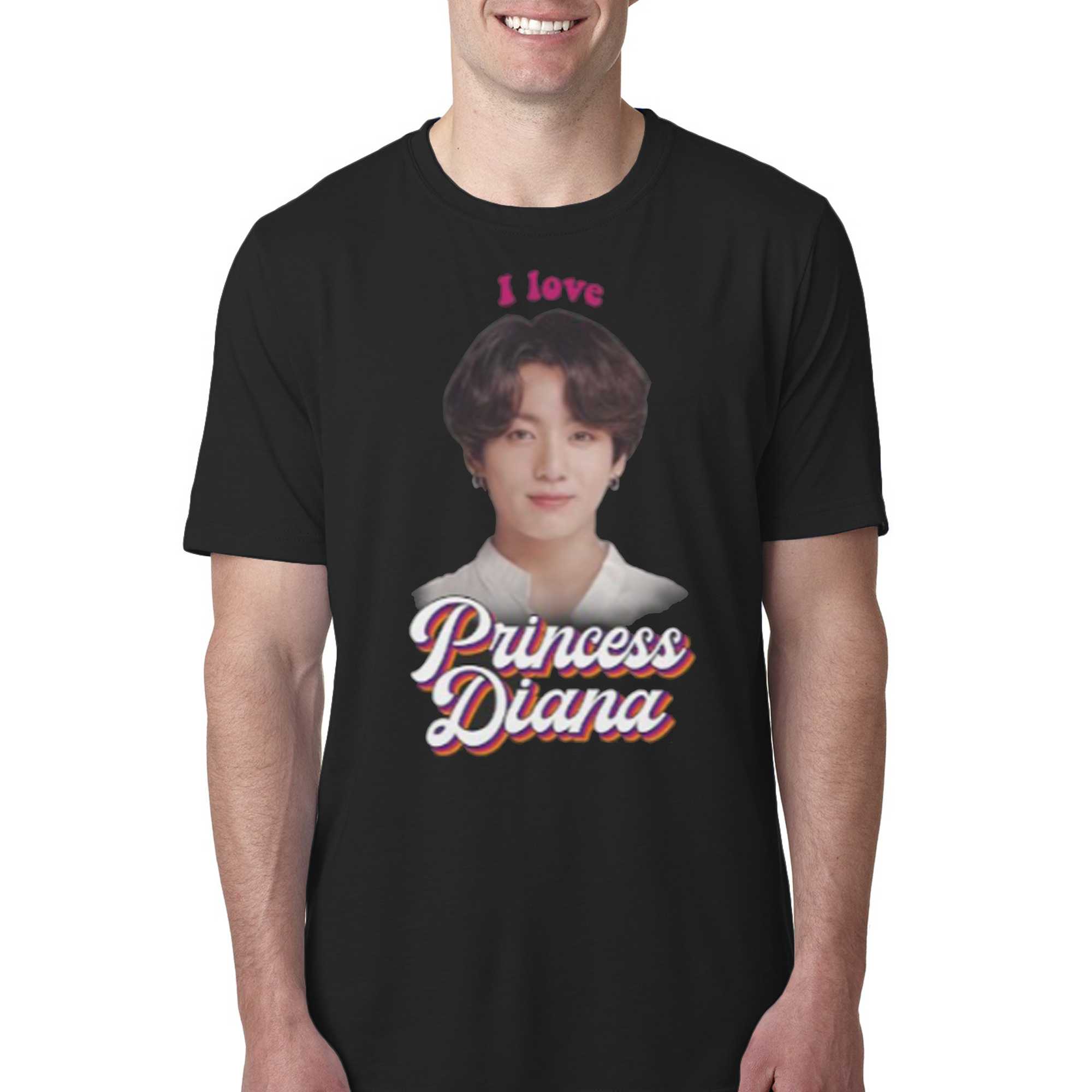 Princess Diana Jungkook Kpop T-Shirt - Shibtee Clothing