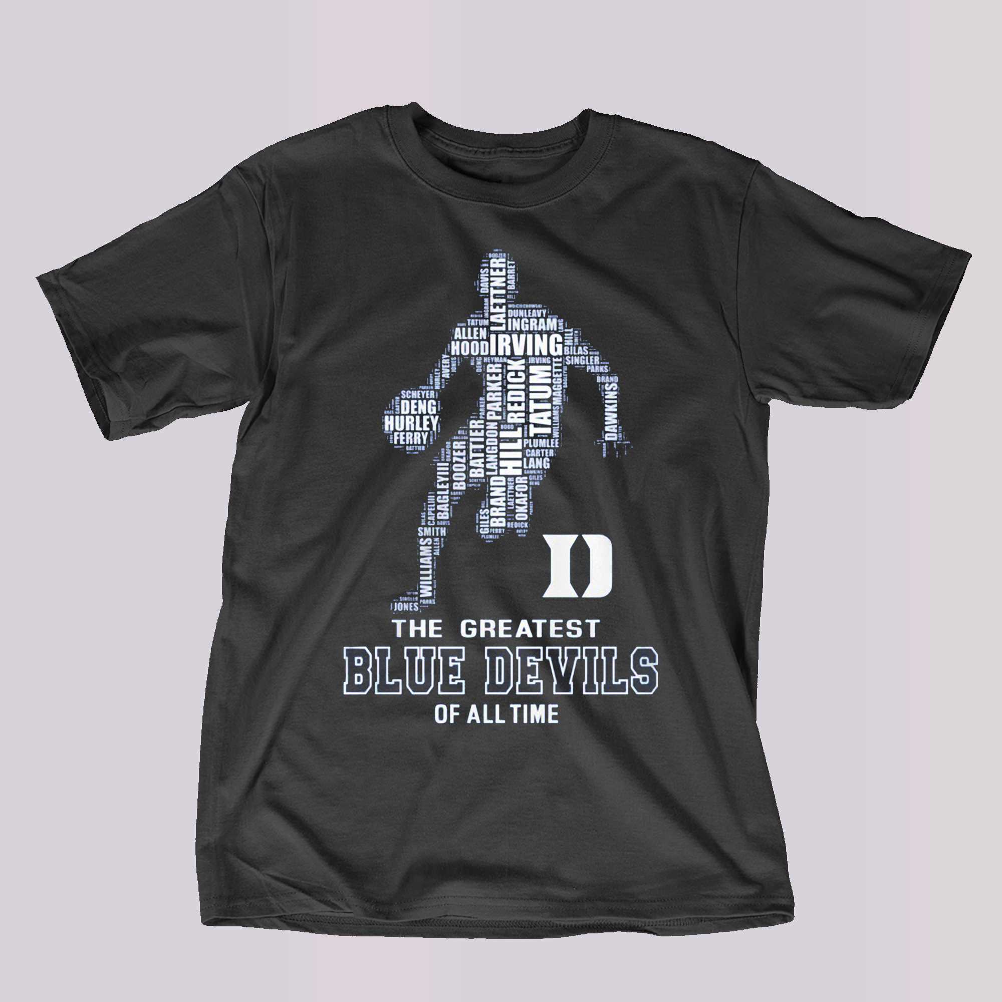 The Greatest Blue Devils Of All Time Shirt - Shibtee Clothing