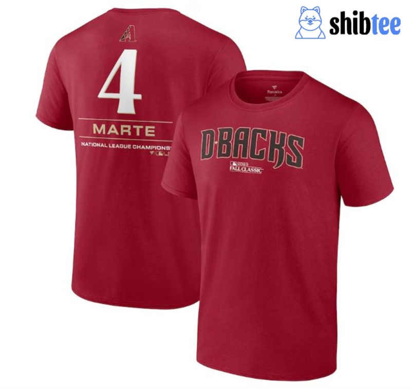 "Get Your Ketel Marte Arizona Diamondbacks 2023 World Series T-Shirt ...