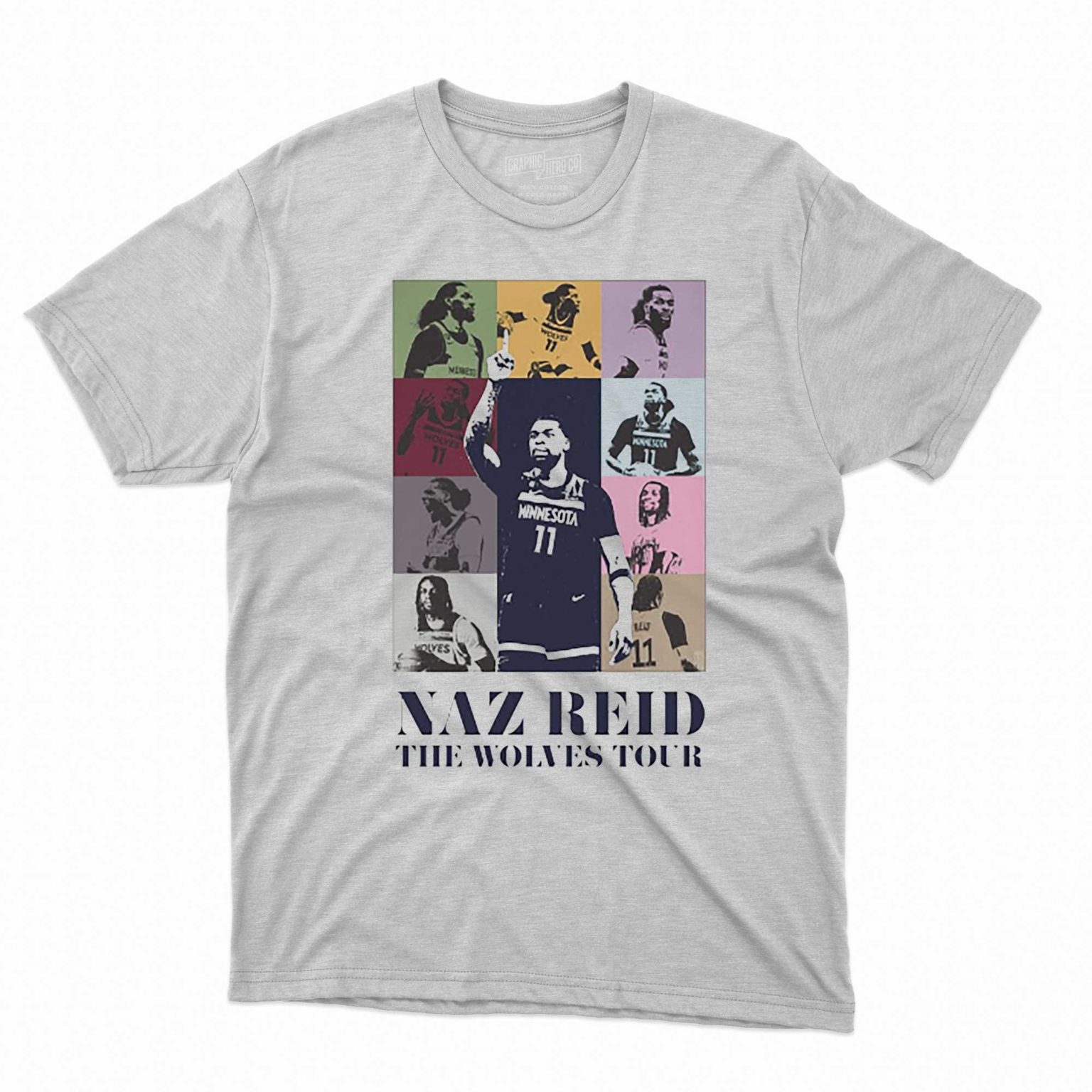 Introducing the Naz Reid "The Wolves Tour" Shirt! - Shibtee Clothing