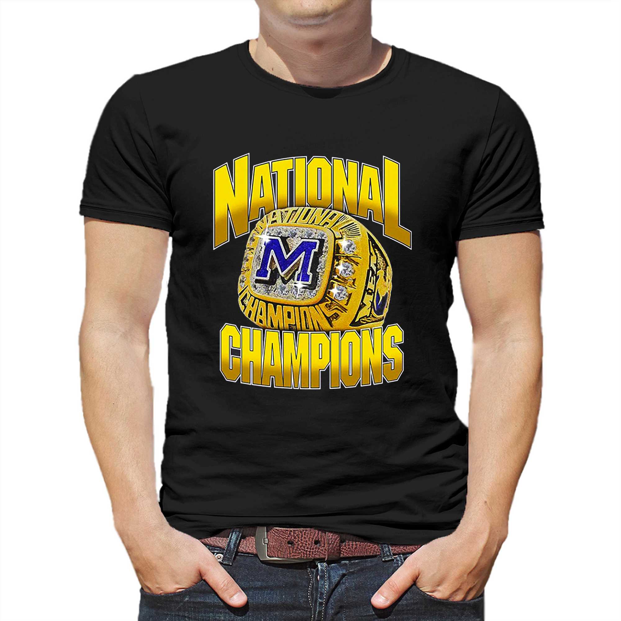 Celebrate Victory with the Michigan Wolverines National Champs Ring ...