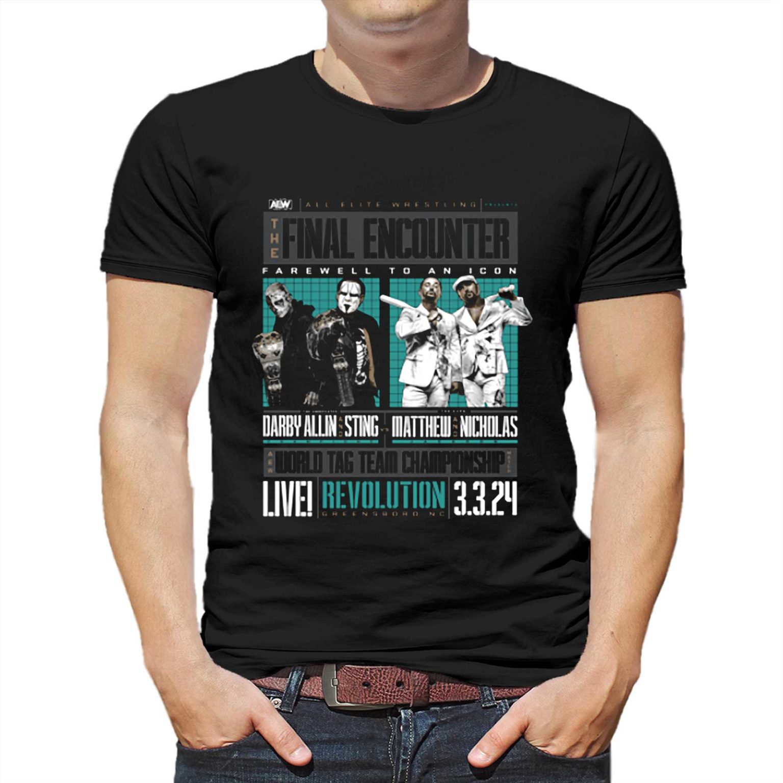 Unleash the Excitement of AEW Revolution 2024: Get Your Exclusive Darby Allin & Sting vs ...