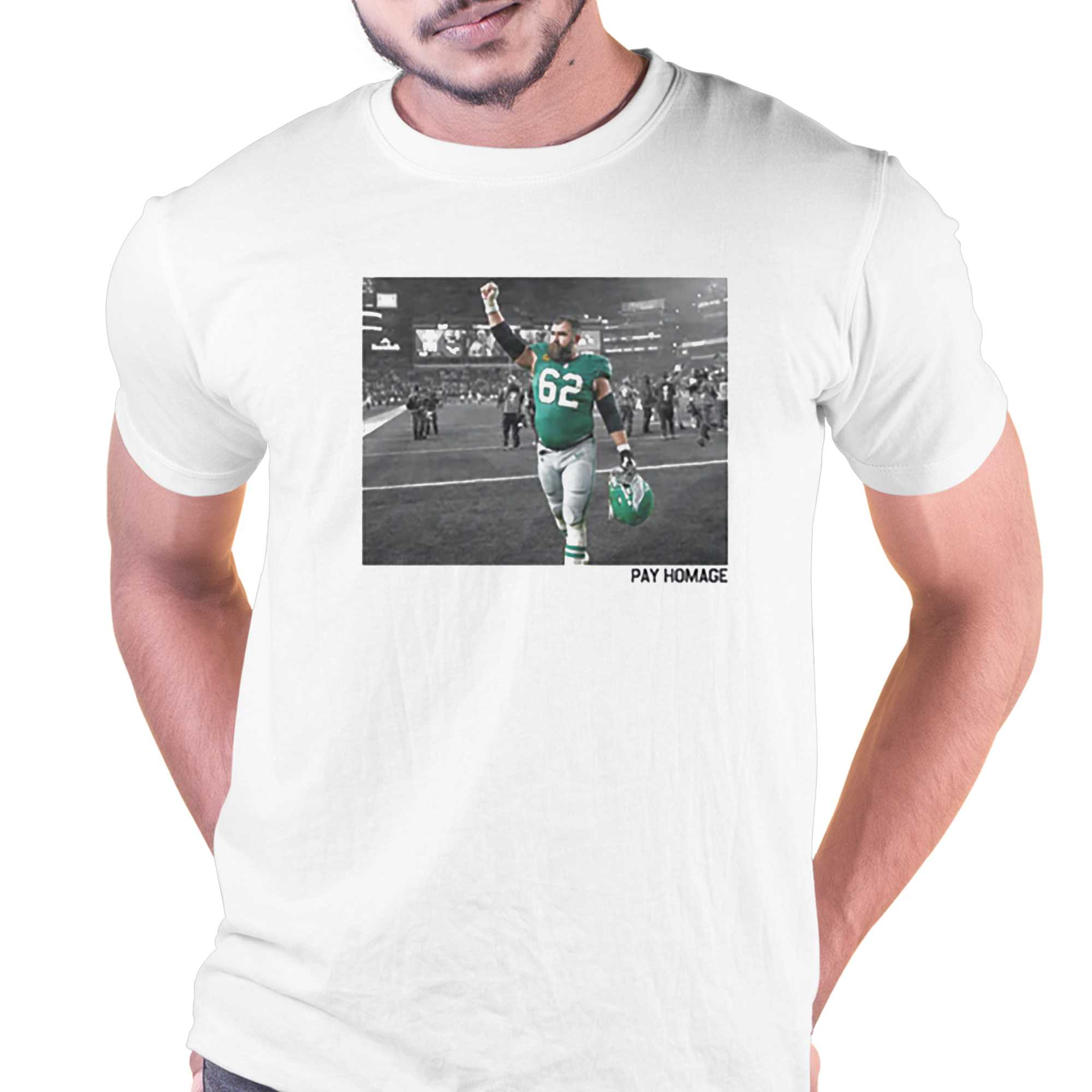 Pay Homage to a Football Legend with the Jason Kelce Pay Homage Shirt ...