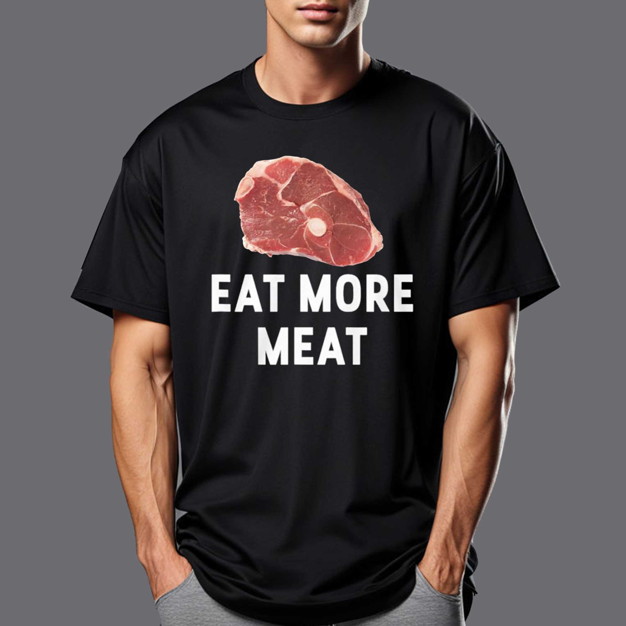 Elevate Your Style with the Oscar De La Hoya "Eat More Meat" Shirt ...